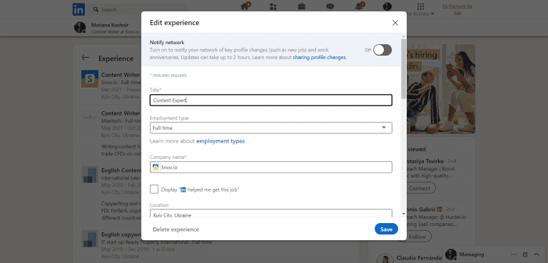 How To Add A Promotion On LinkedIn: Tutorial With Templates