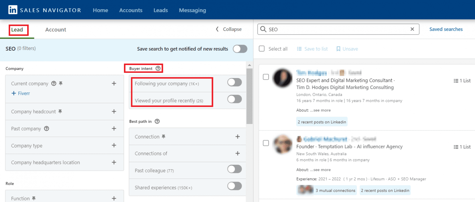 What Is LinkedIn Sales Navigator: Features, Account Types & Use Tips ...