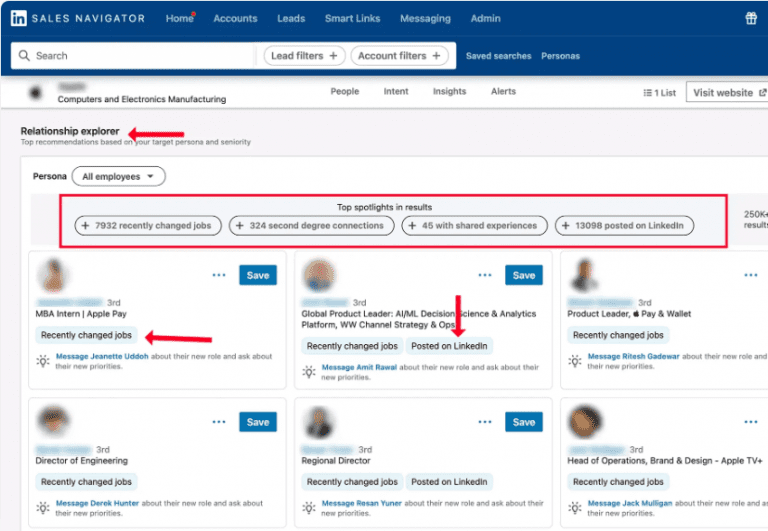 What Is LinkedIn Sales Navigator: Features, Account Types & Use Tips ...