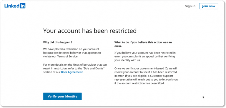 LinkedIn Account Restricted: Why And How To Get It Back?