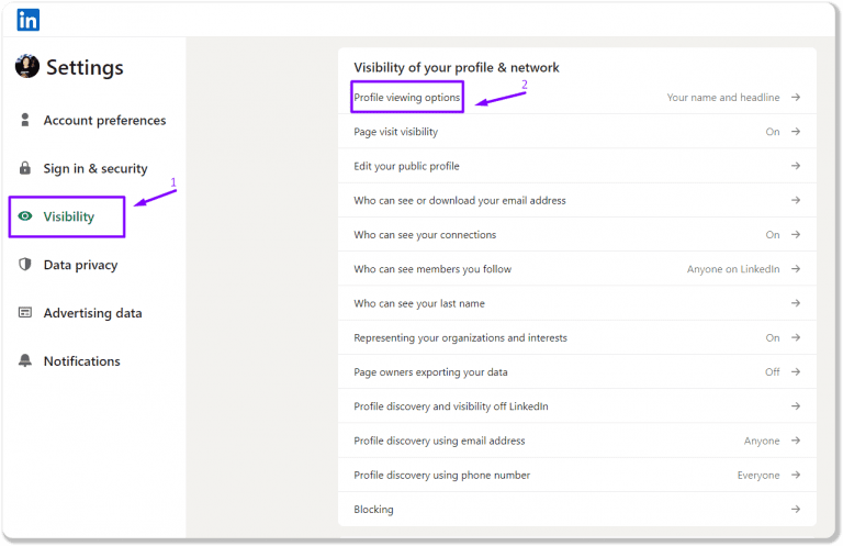 Private Mode on LinkedIn: A Complete Guide To Browsing Profiles Anonymously | Snov.io
