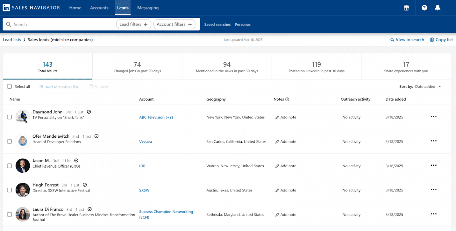How to Use LinkedIn Sales Navigator to Generate Leads | Snov.io