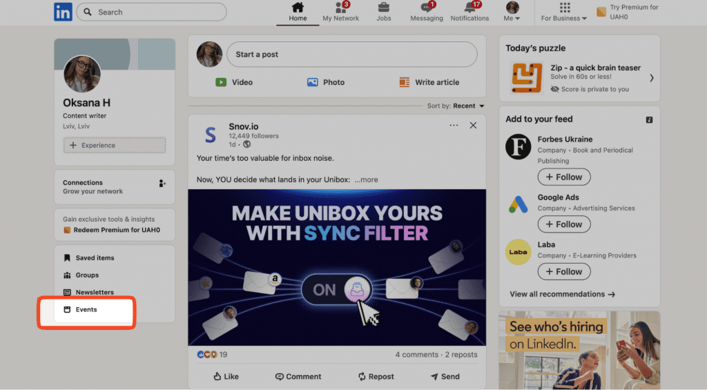 How to use LinkedIn events for marketing and lead generation