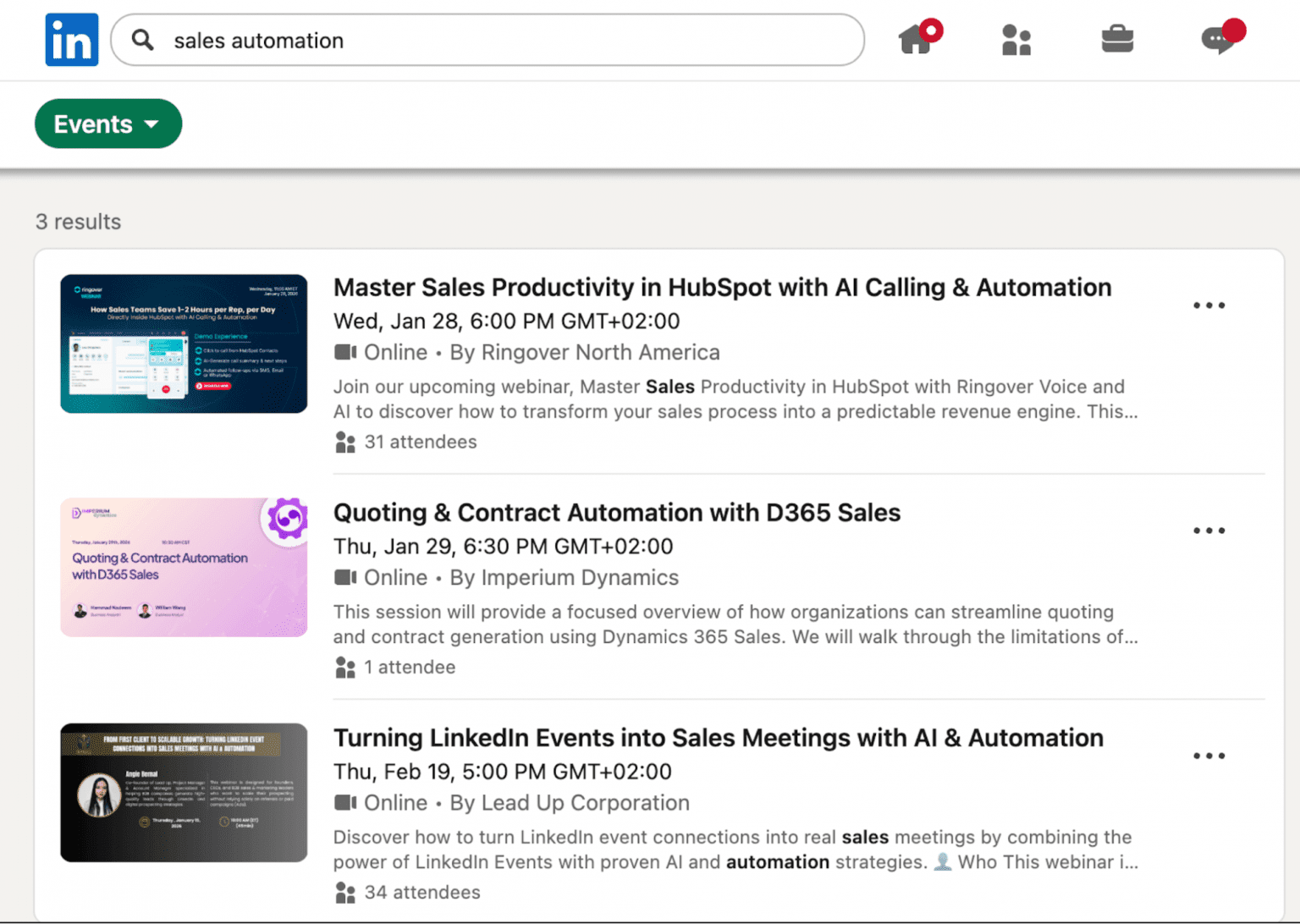 How to use LinkedIn events for marketing and lead generation