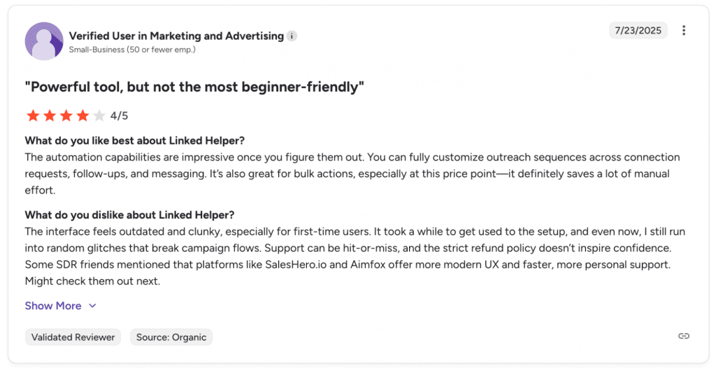 Linked Helper Review: Pros, Cons, and Best 2026 Alternatives