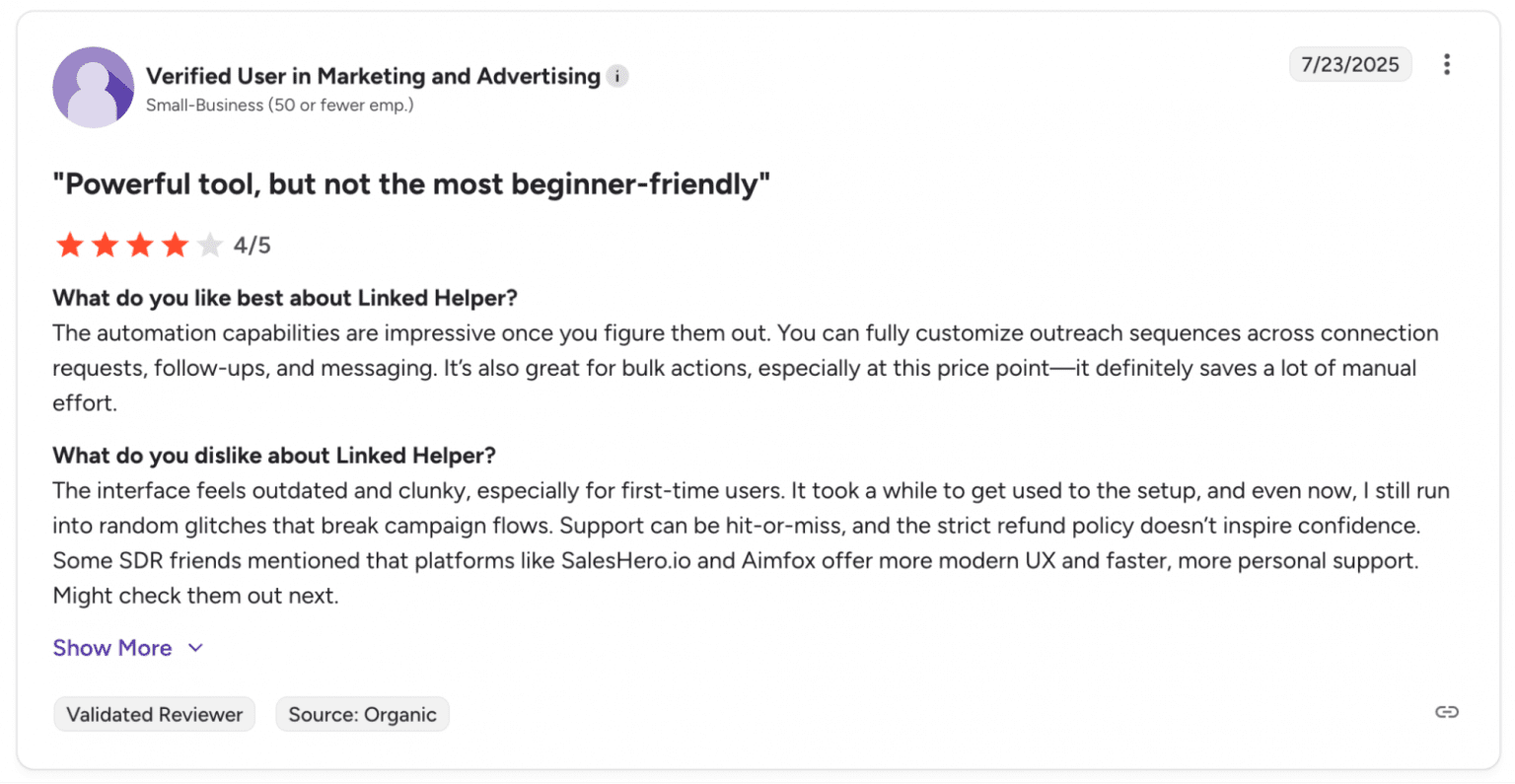 Linked Helper Review: Pros, Cons, and Best 2026 Alternatives