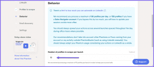 Snov.io - How to set up a Phantombuster integration