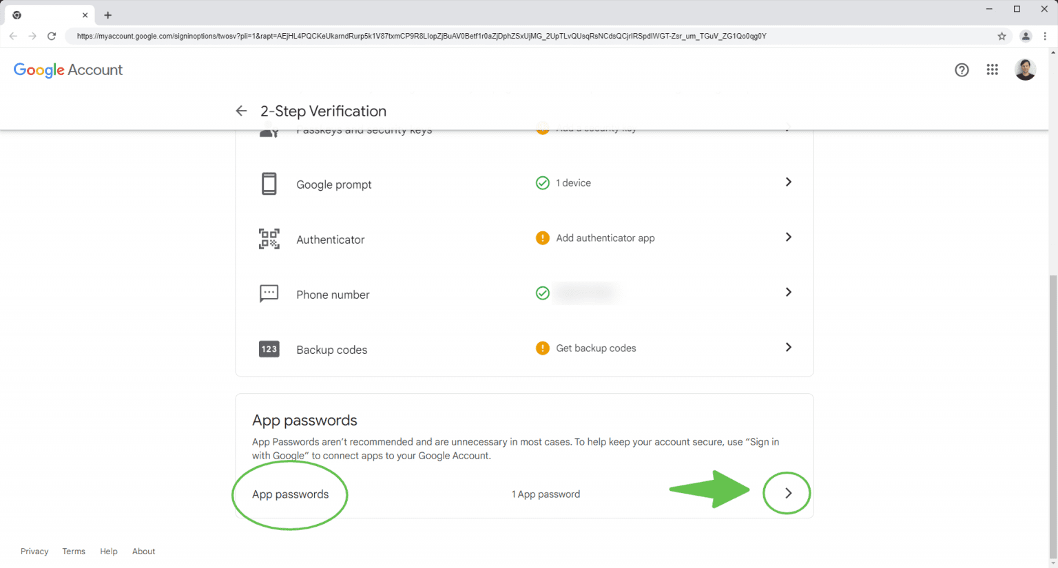 Snov.io - How to create app passwords in Google account