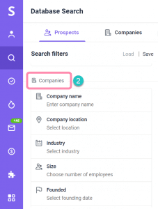 Snov.io - How to find prospects with Database Search