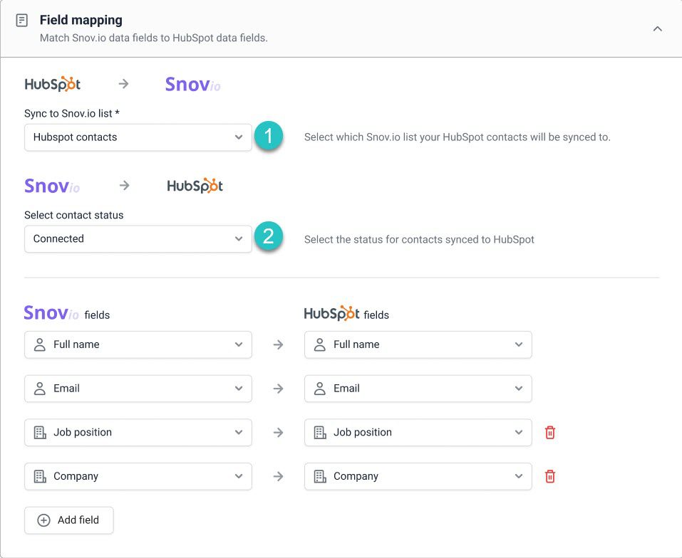 Snov.io - Cómo conectar la integración Snov.io x Hubspot