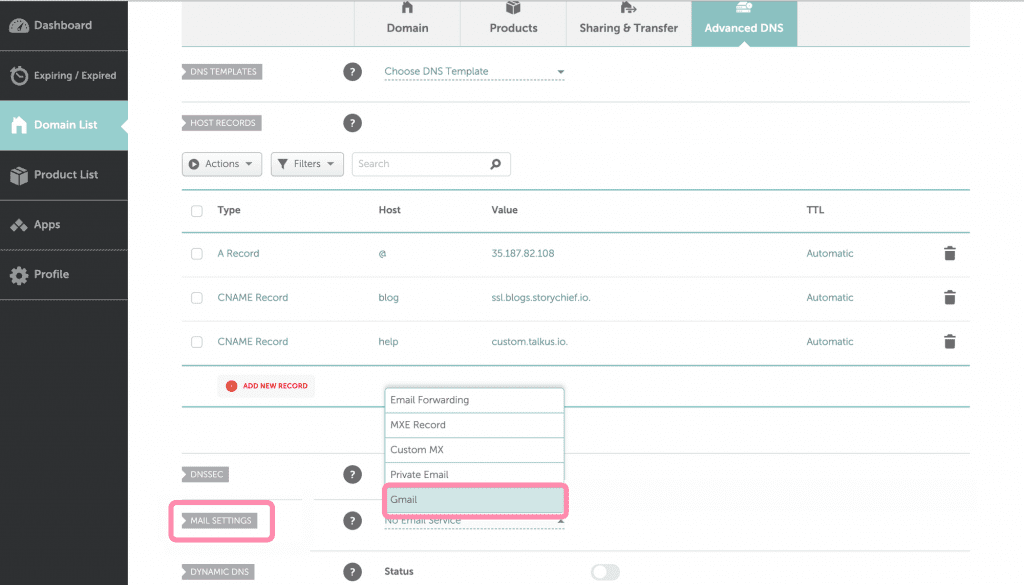 Snov.io - How to set up MX records