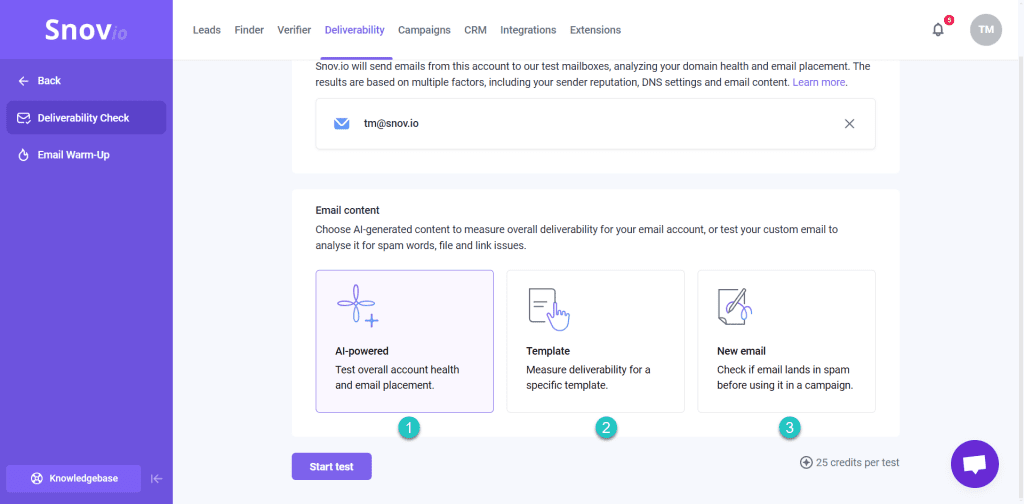 Snov.io - How to check and improve email deliverability