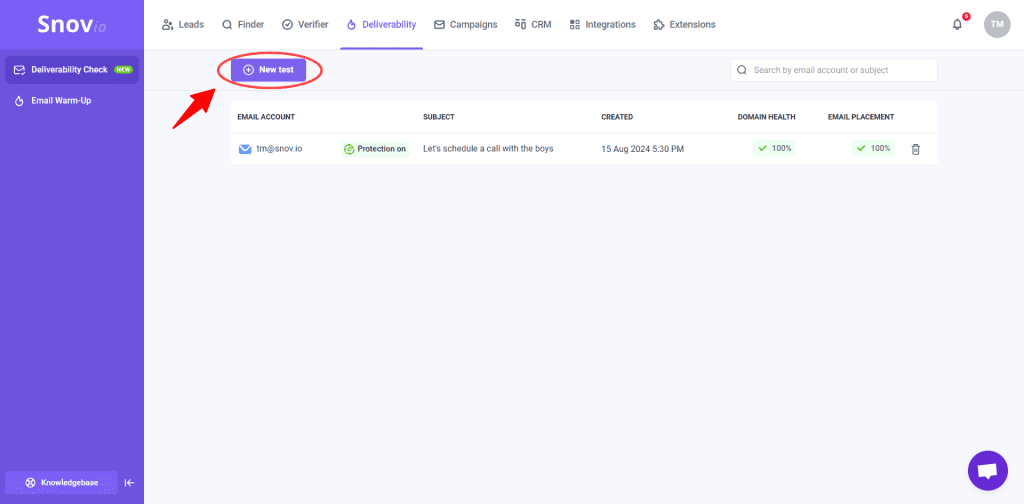 Snov.io - How to check and improve email deliverability